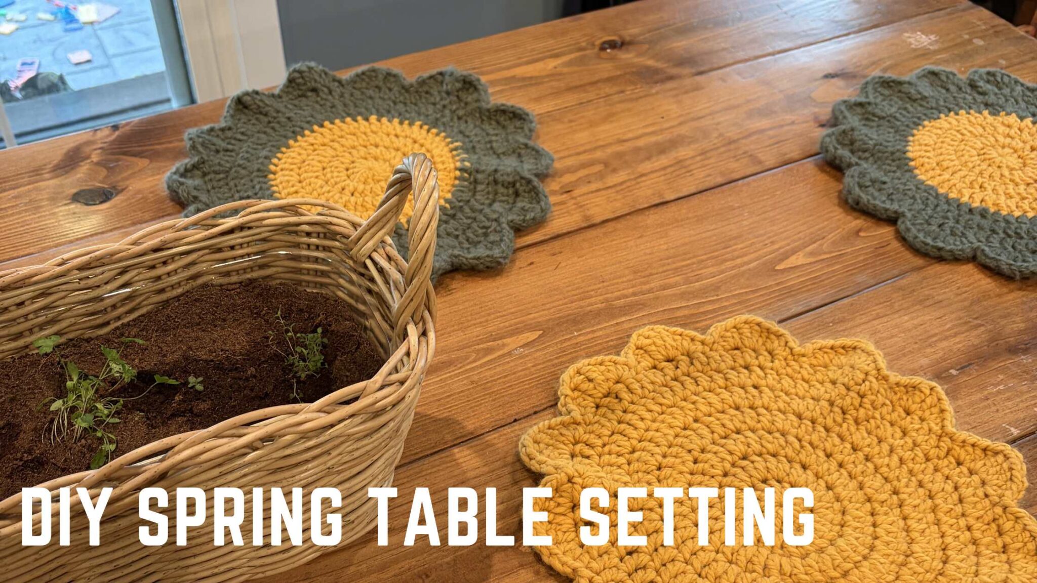 How to Make a DIY Rustic Table Setting | Knitting in the Park